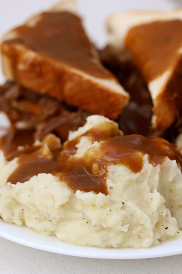 Instant Pot Hot Beef Sandwich and Mashed Potatoes - 365 Days of Slow ...