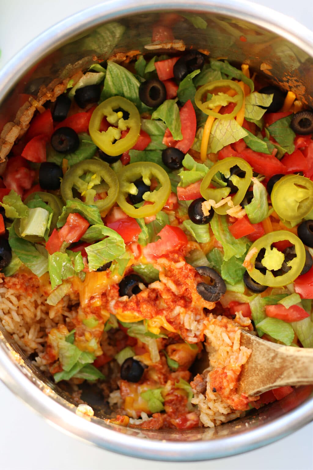 Instant Pot Haystack Supper - 365 Days of Slow Cooking and Pressure Cooking