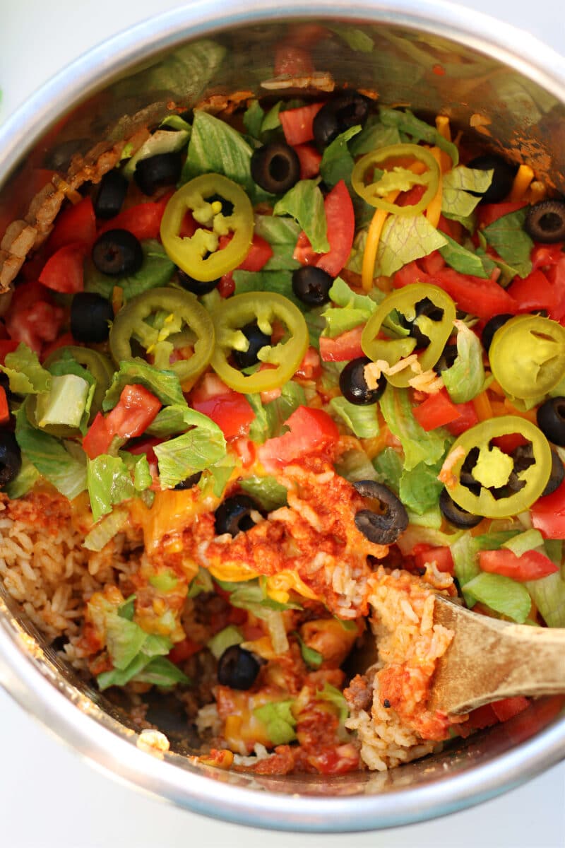Instant Pot Haystack Supper - 365 Days of Slow Cooking and Pressure Cooking