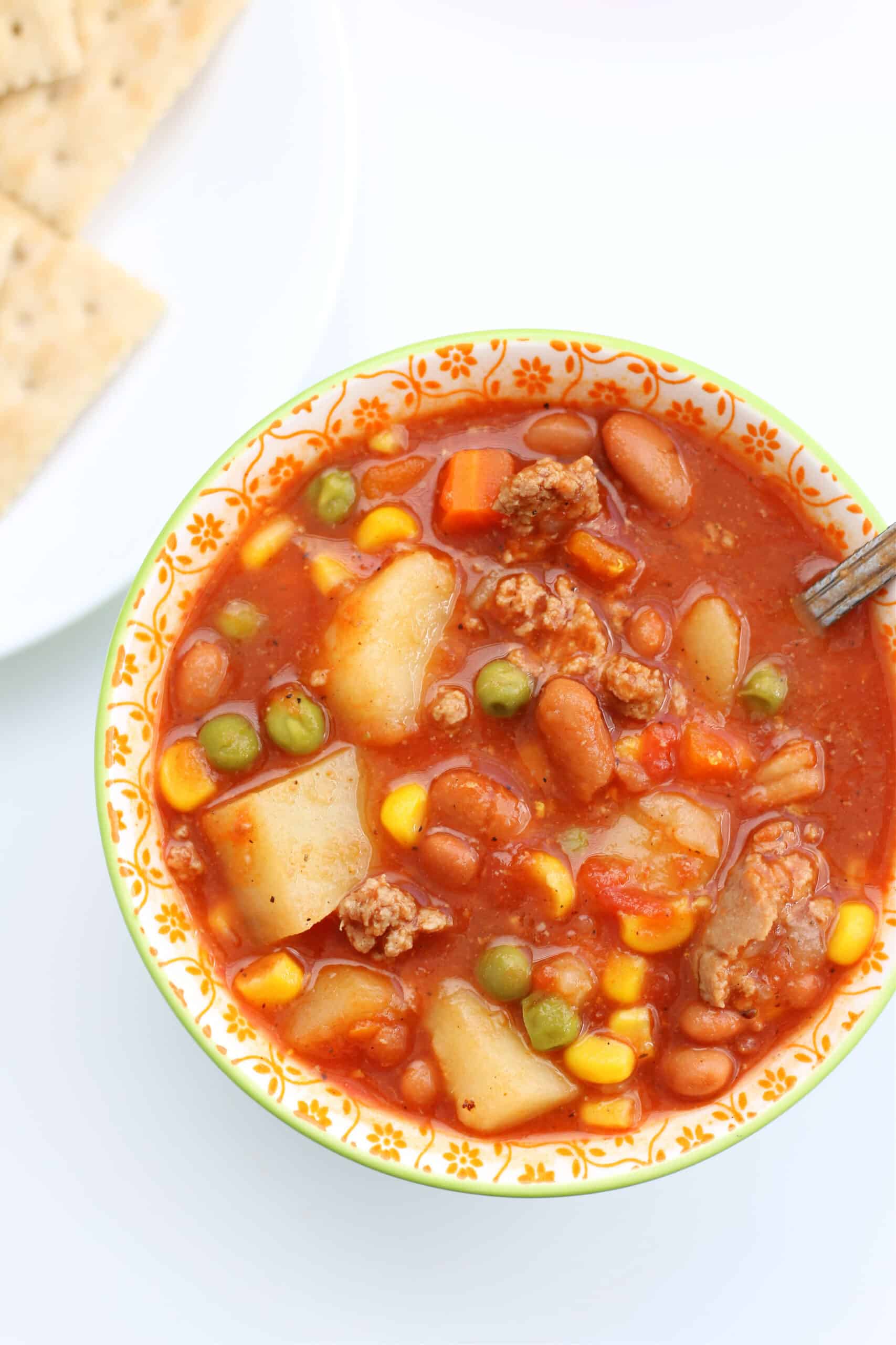 Instant Pot Cowboy Soup - 365 Days of Slow Cooking and Pressure Cooking