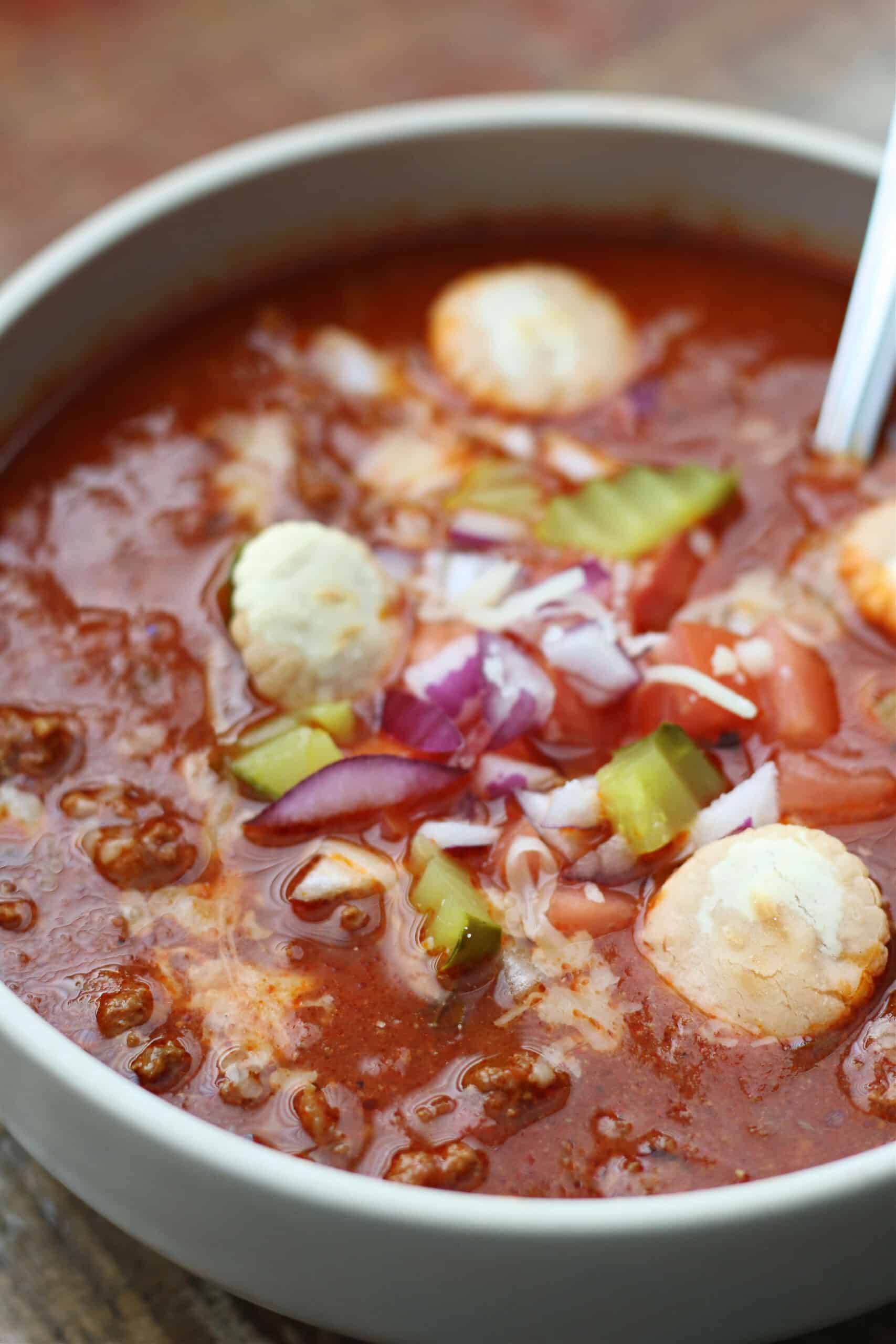 Instant Pot Bowl O' Red - 365 Days of Slow Cooking and Pressure Cooking