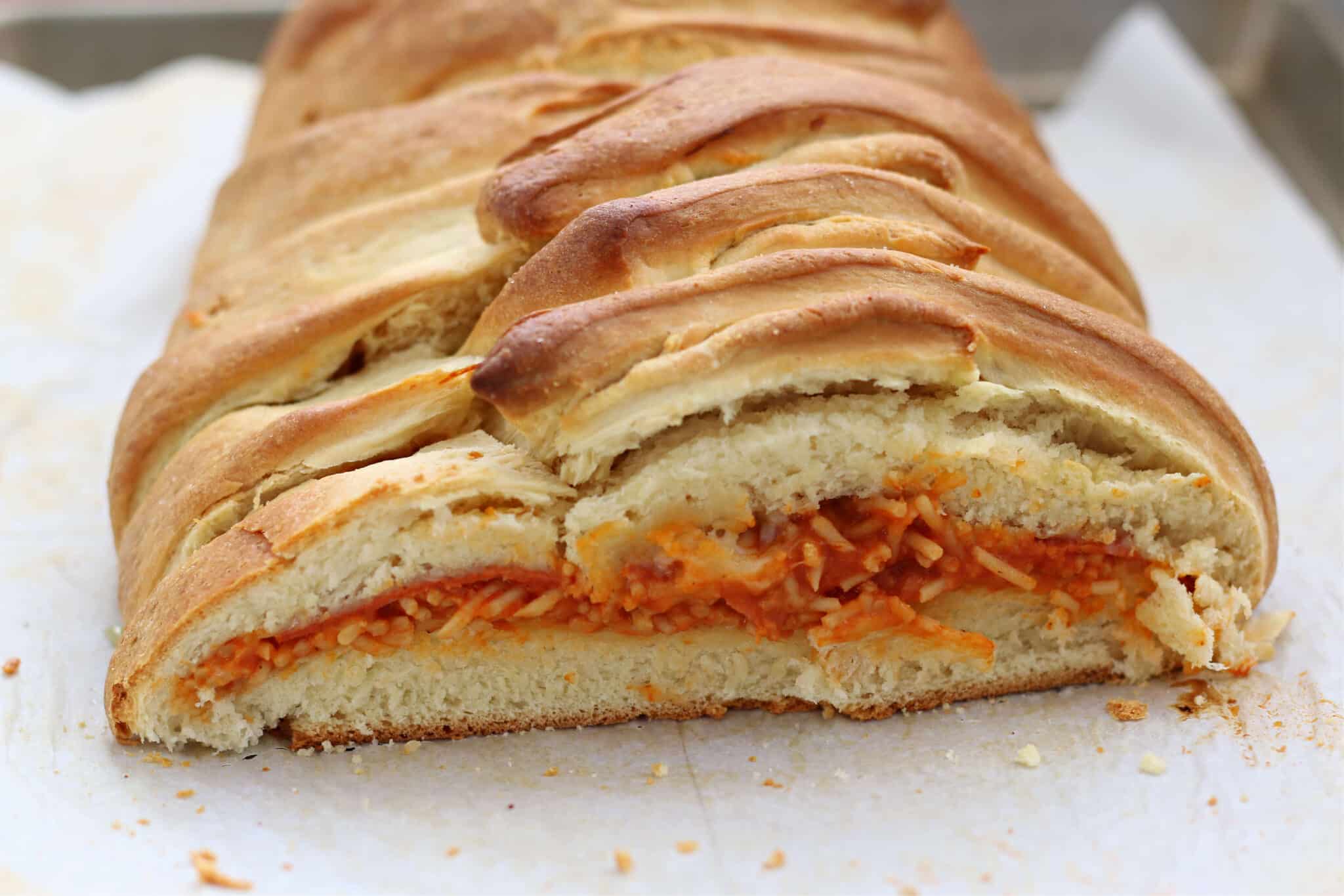 Spaghetti Bread - 365 Days of Slow Cooking and Pressure Cooking