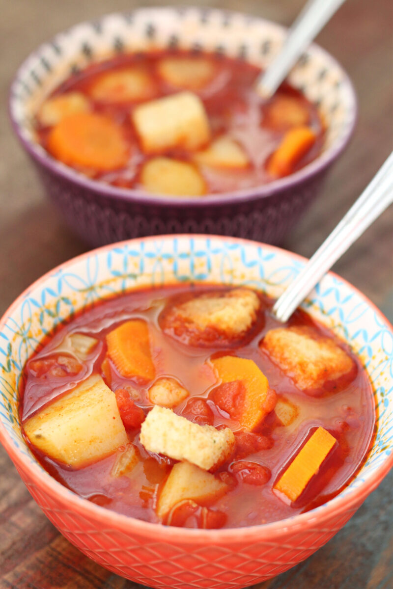 Instant Pot Rock Soup - 365 Days of Slow Cooking and Pressure Cooking