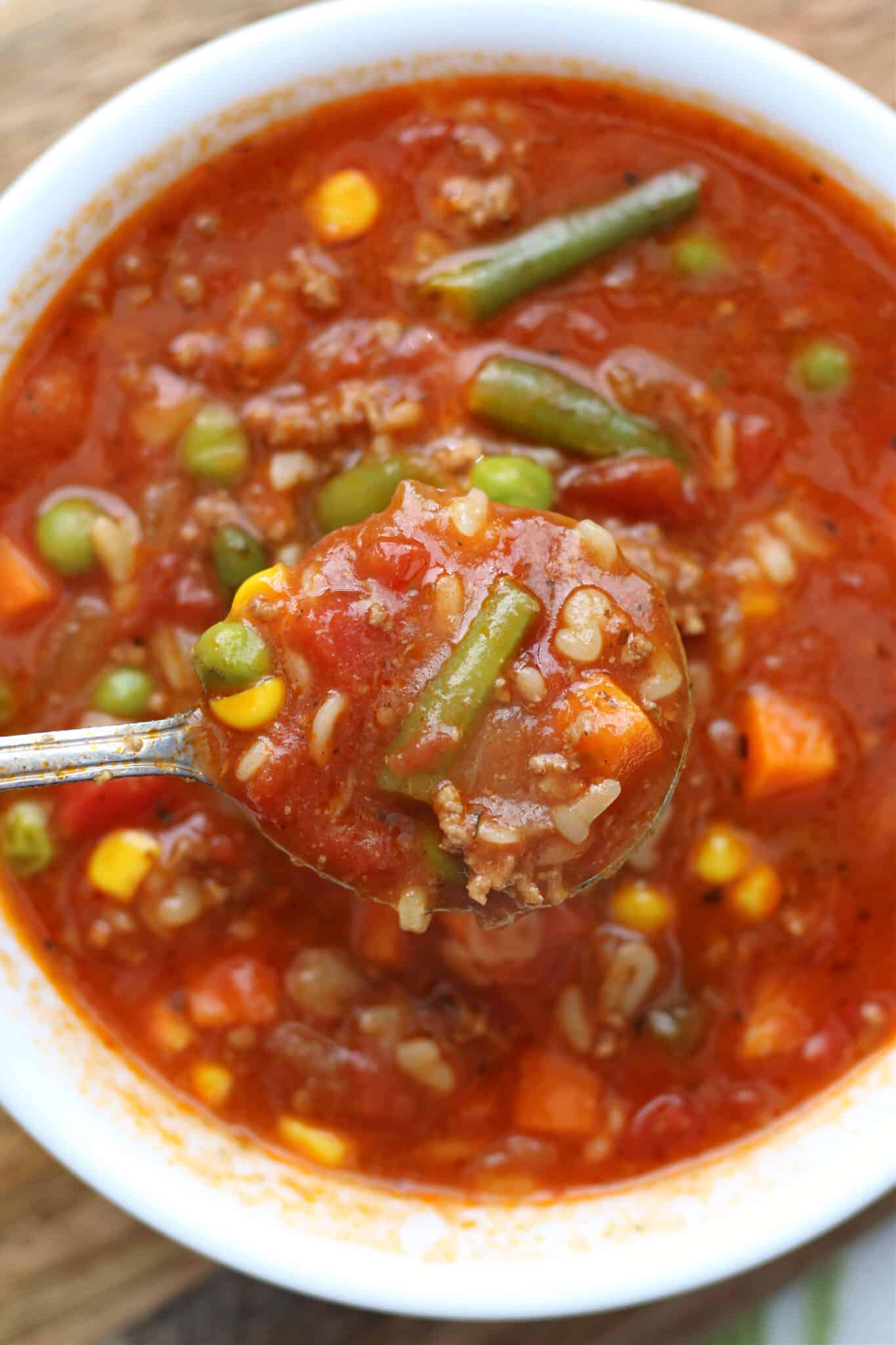 Instant Pot Alphabet Soup - 365 Days of Slow Cooking and Pressure Cooking