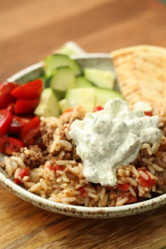 Instant Pot Gyro Casserole - 365 Days of Slow Cooking and Pressure Cooking