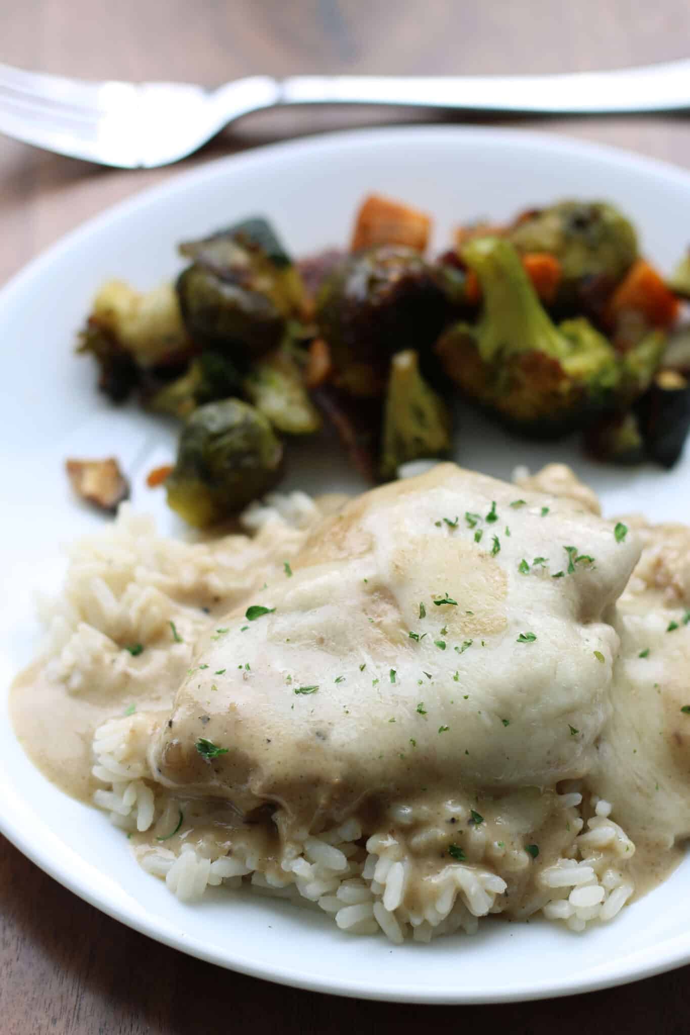 Swiss Chicken Casserole - 365 Days of Slow Cooking and Pressure Cooking