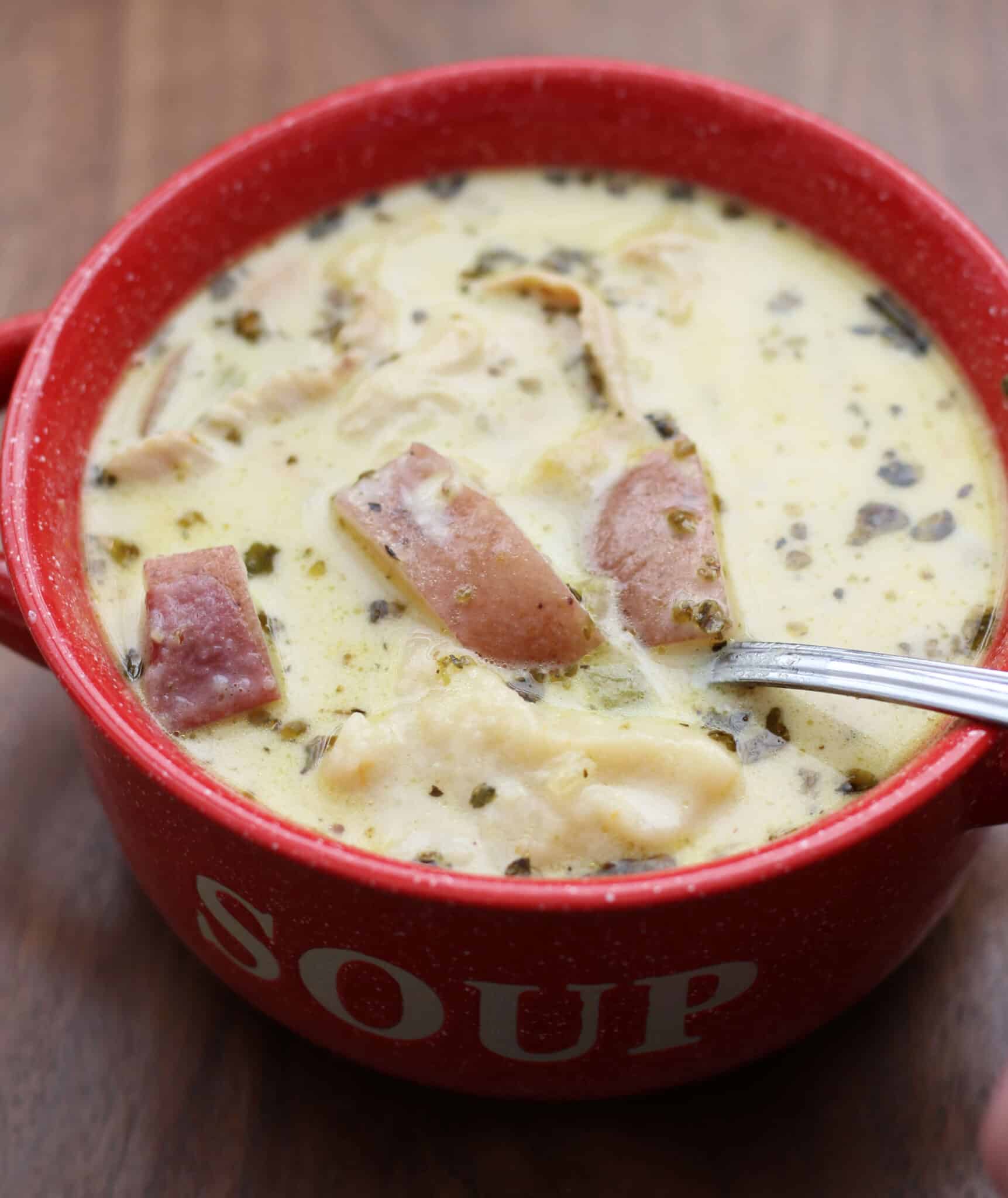Knoephla Soup - 365 Days of Slow Cooking and Pressure Cooking